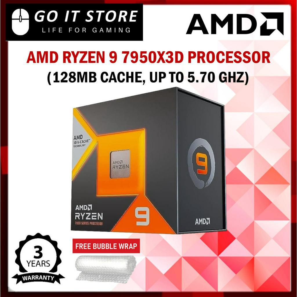 AMD Ryzen 9 7950X / 7950X3D 16-Core AM5 4.2GHz CPU Processor | Shopee Malaysia