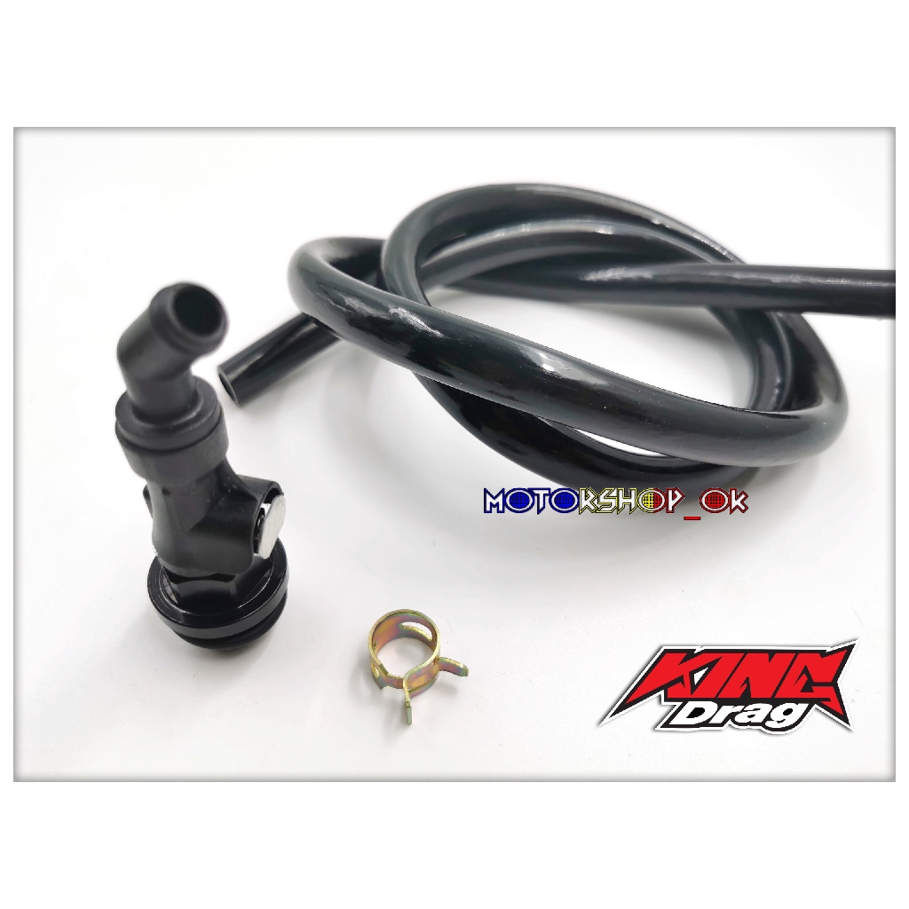 KING DRAG BY PASS HEAD 45 + BREATH TUBE JOINT ( UNIVERSAL) Y15 Y15ZR ...