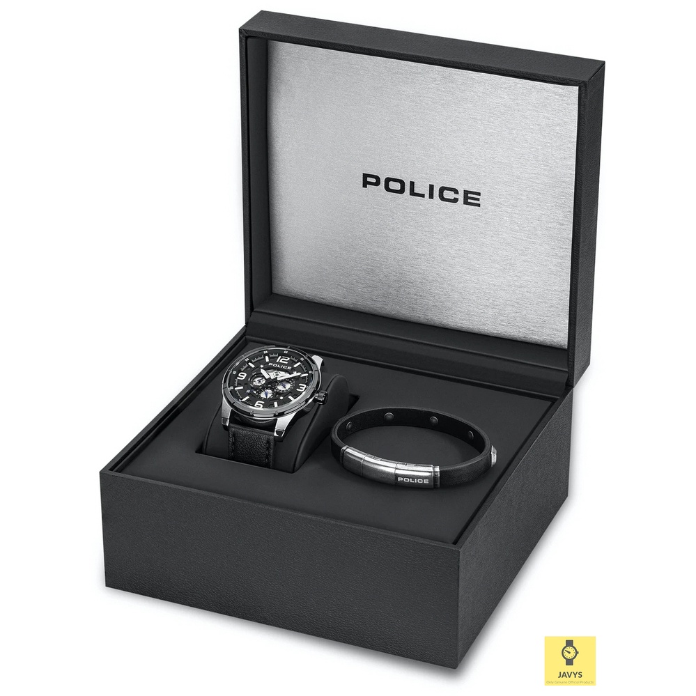 POLICE Timepiece PL15663JSTB/02 / Men's Analog Watch / LAWRENCE / Box ...