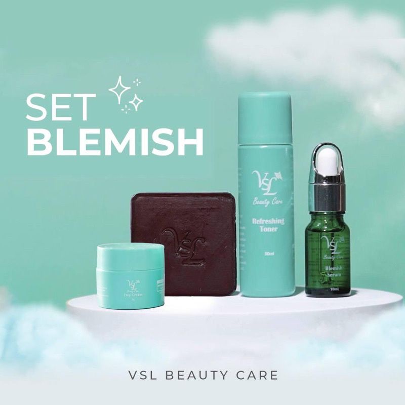 VSL SET BLEMISH/GOLD (NON PEELING) 💯 ORIGINAL HQ! | Shopee Malaysia