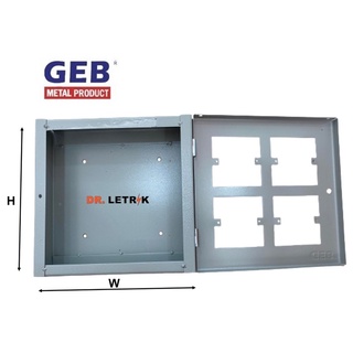GEB Switches Metal Box 2S / 3S / 4S / 6S / 8S Electrical Clad Board ...