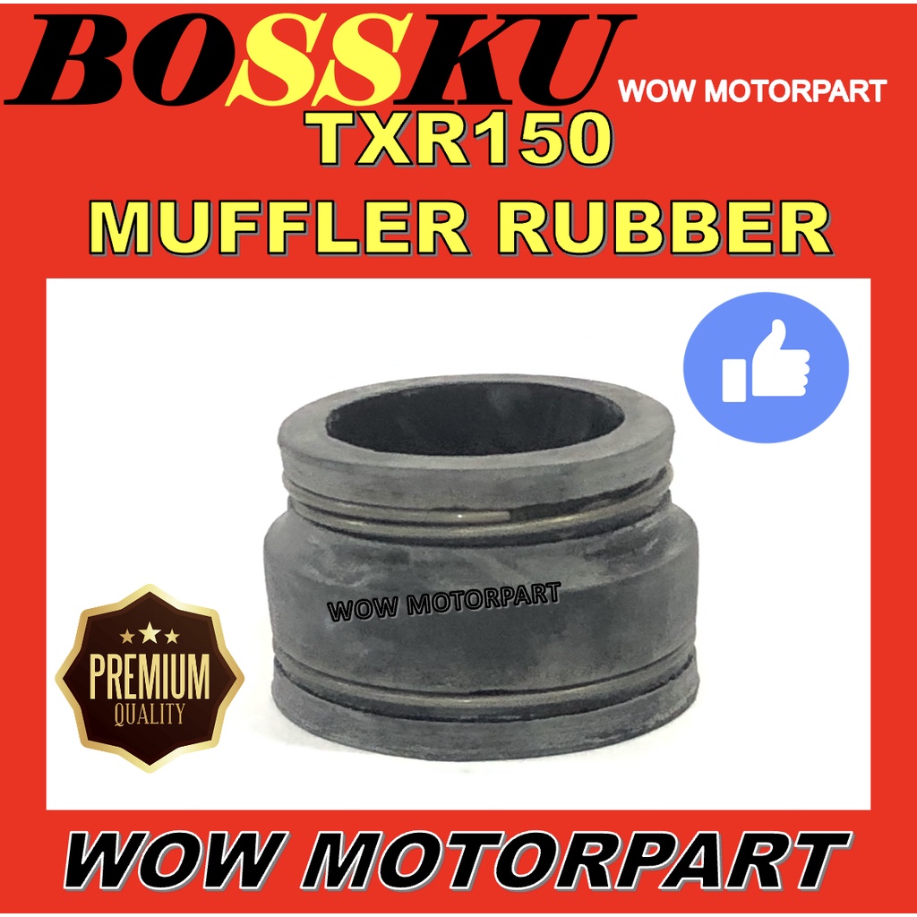 TXR MUFFLER JOINT RUBBER TXR 150 MUFFLER RUBBER TXR EXHAUST MUFFLER ...