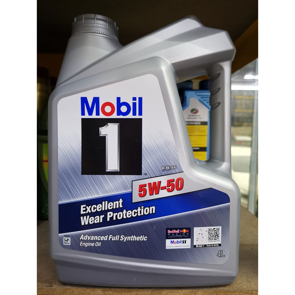 Mobil 1 5w-50 Fully Synthetic Motor Engine Oil 4L | Shopee Malaysia