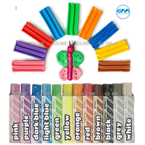 Polar Modelling Meterial Non-Toxic | Polar Clay | Plasticine ...