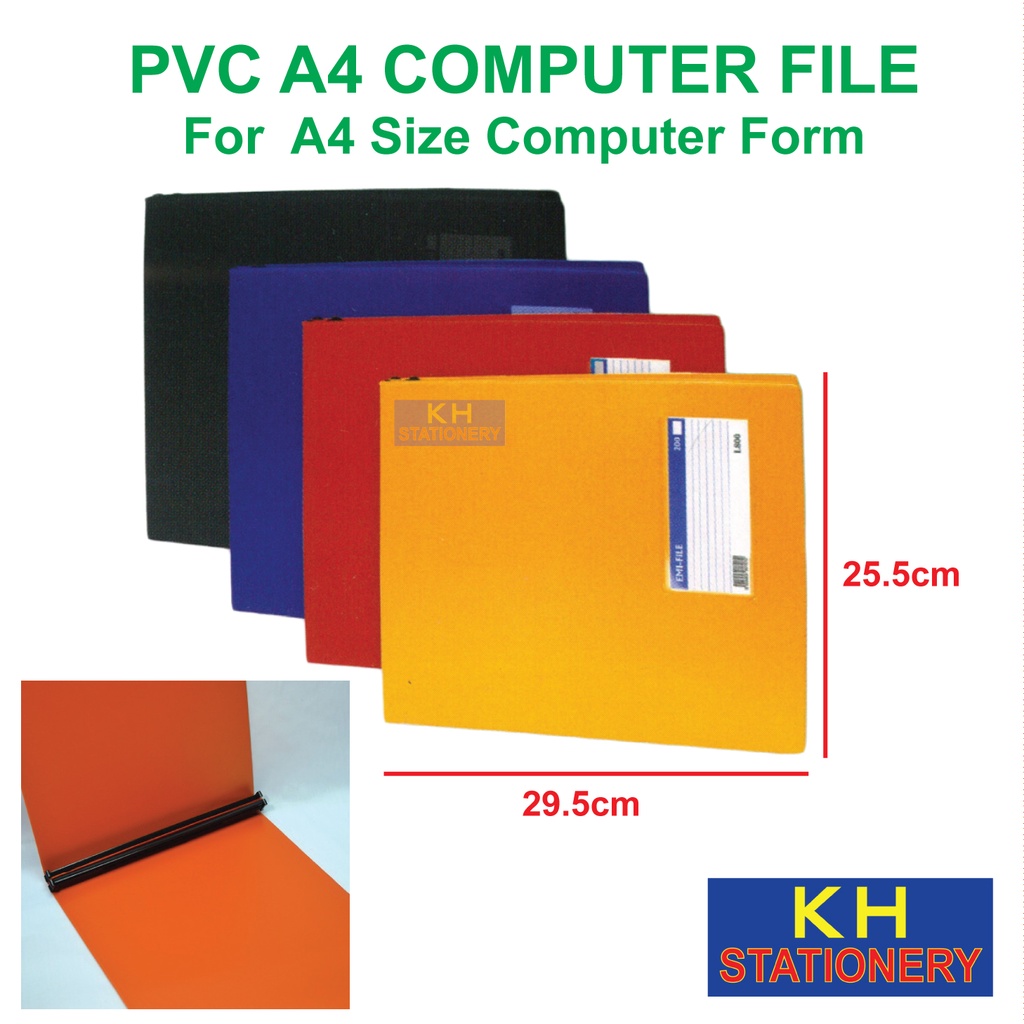 EMI-FILE A4 Computer File L800 / PVC Computer File / Computer Form File ...
