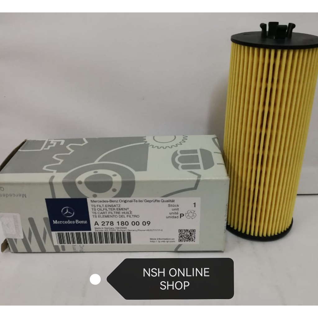 Oil Filter (Mercedes Benz Oem) for Mercedes Benz CLA45 AMG E63 | Shopee ...