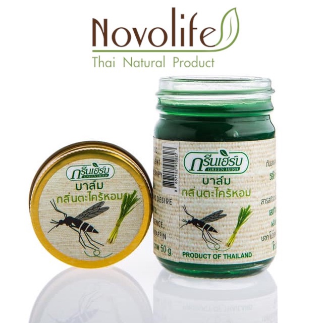 Green Herb Citronella Mosquito Repellent Essence Balm | Shopee Malaysia