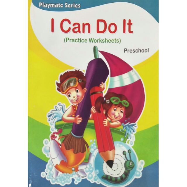 I Can Do it - Practice Worksheets (Preschool) | Shopee Malaysia