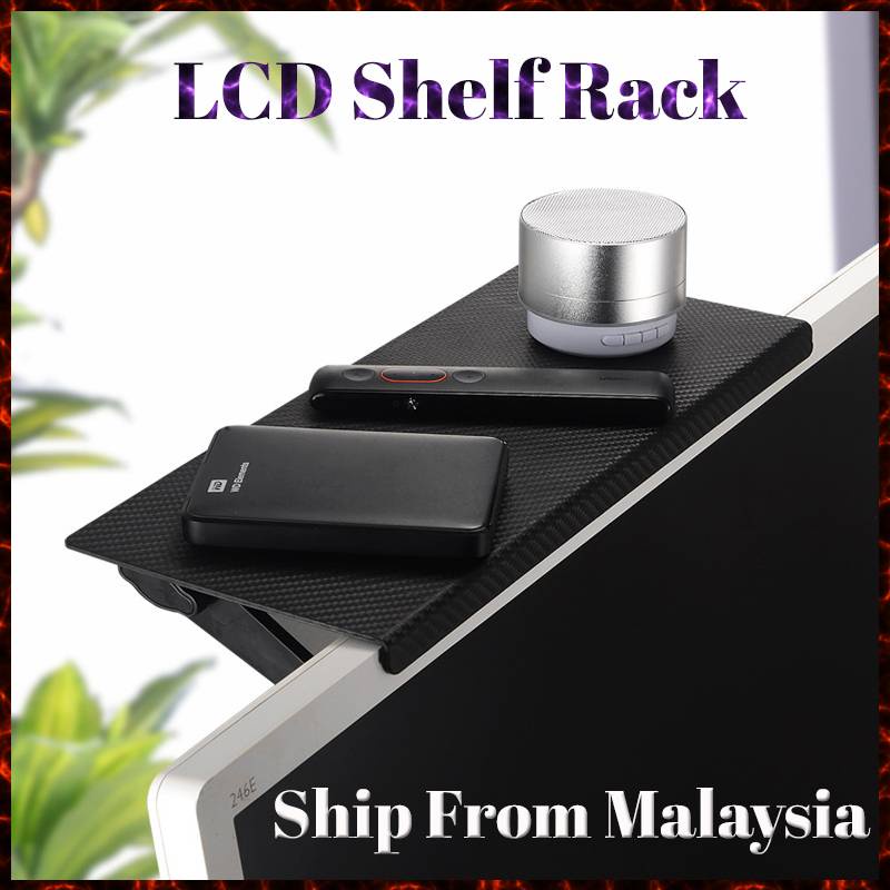 Adjustable LCD Shelf Rack 🎀 Ready Stock MY🎀 Screen Top Shelf WiFi ...
