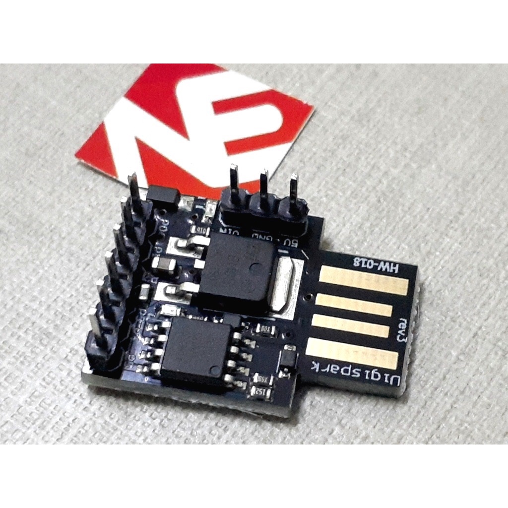 SOLDERED ATTINY85 Digispark USB ATTINY 85 Development Black Board ...