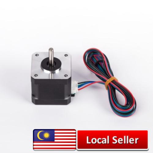 3D Printer Stepper Motor 42 Motor Nema 17 Motor 42BYGH 1.7A Motor(BLACK ...