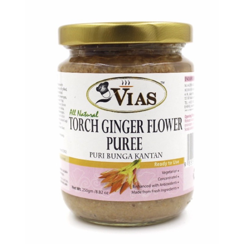VIAS - Torch Ginger Flower Puree / Puri Bunga Kantan 250G | Shopee Malaysia