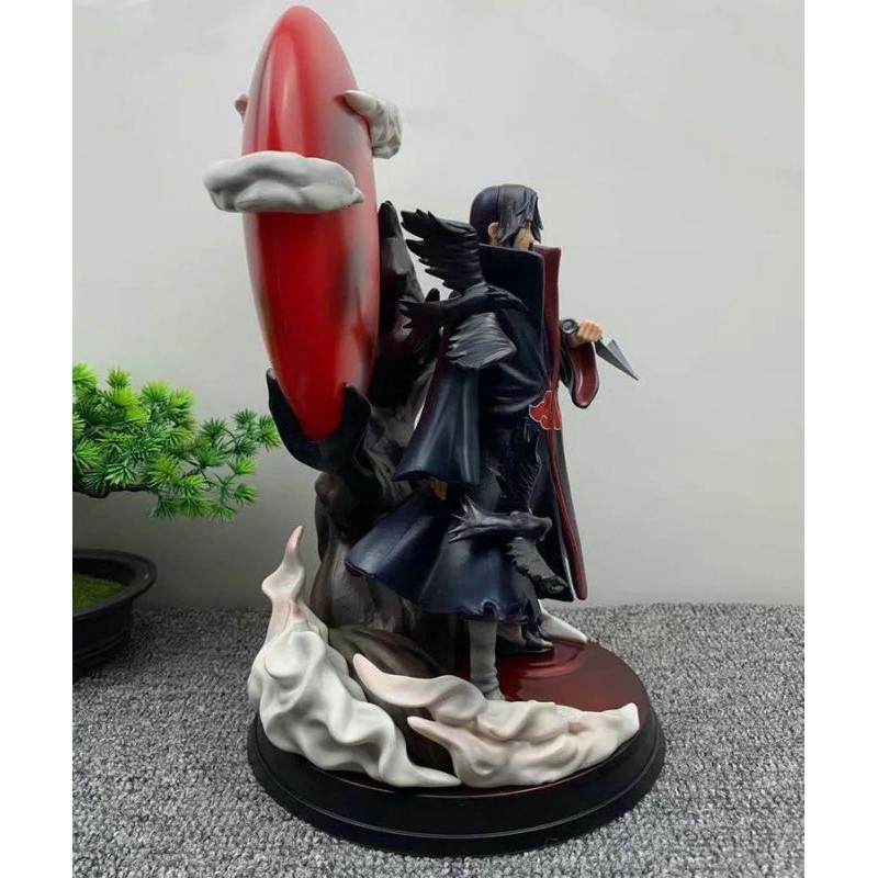 Naruto Akatsuki Uchiha Itachi Shinmu Moonread Itachi Lightable Statue ...