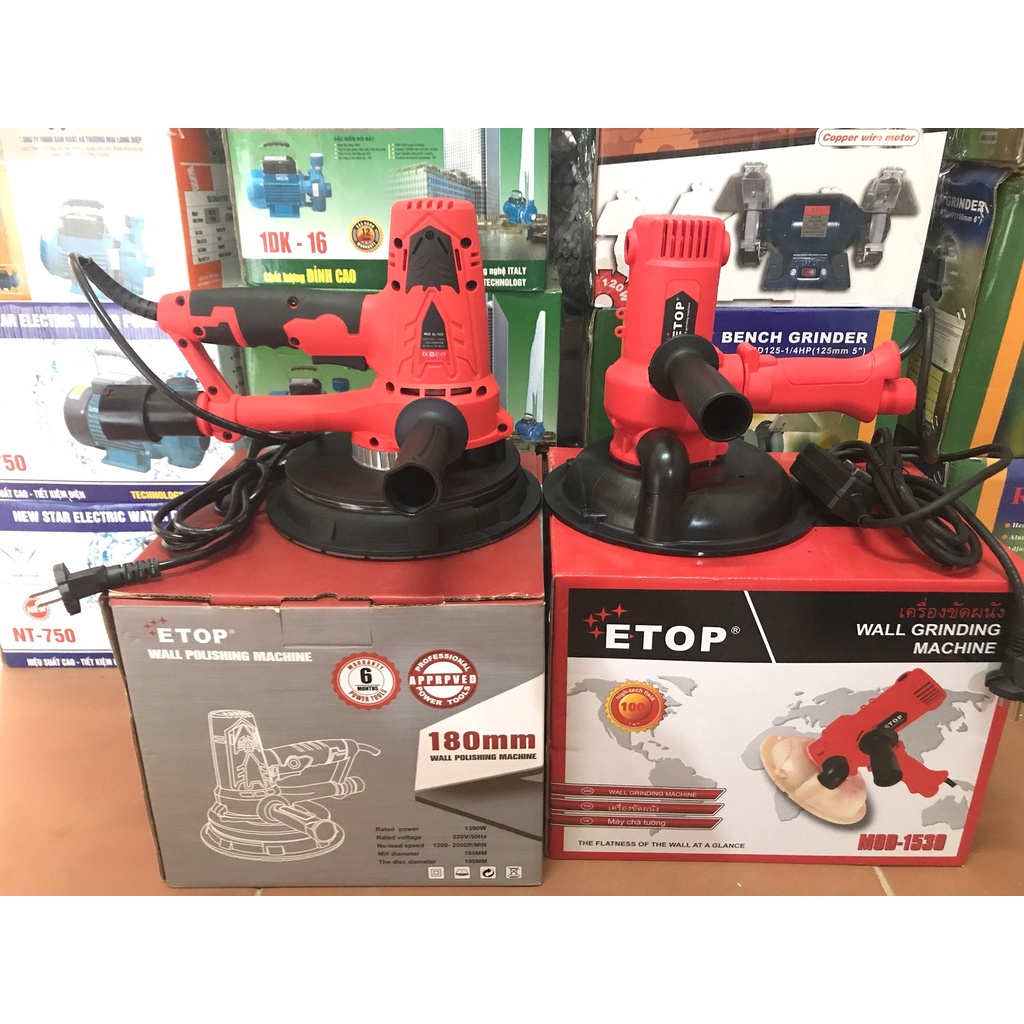 Etop 180MM 6-speed wall sander | Wall trowel, wall polisher for putty ...