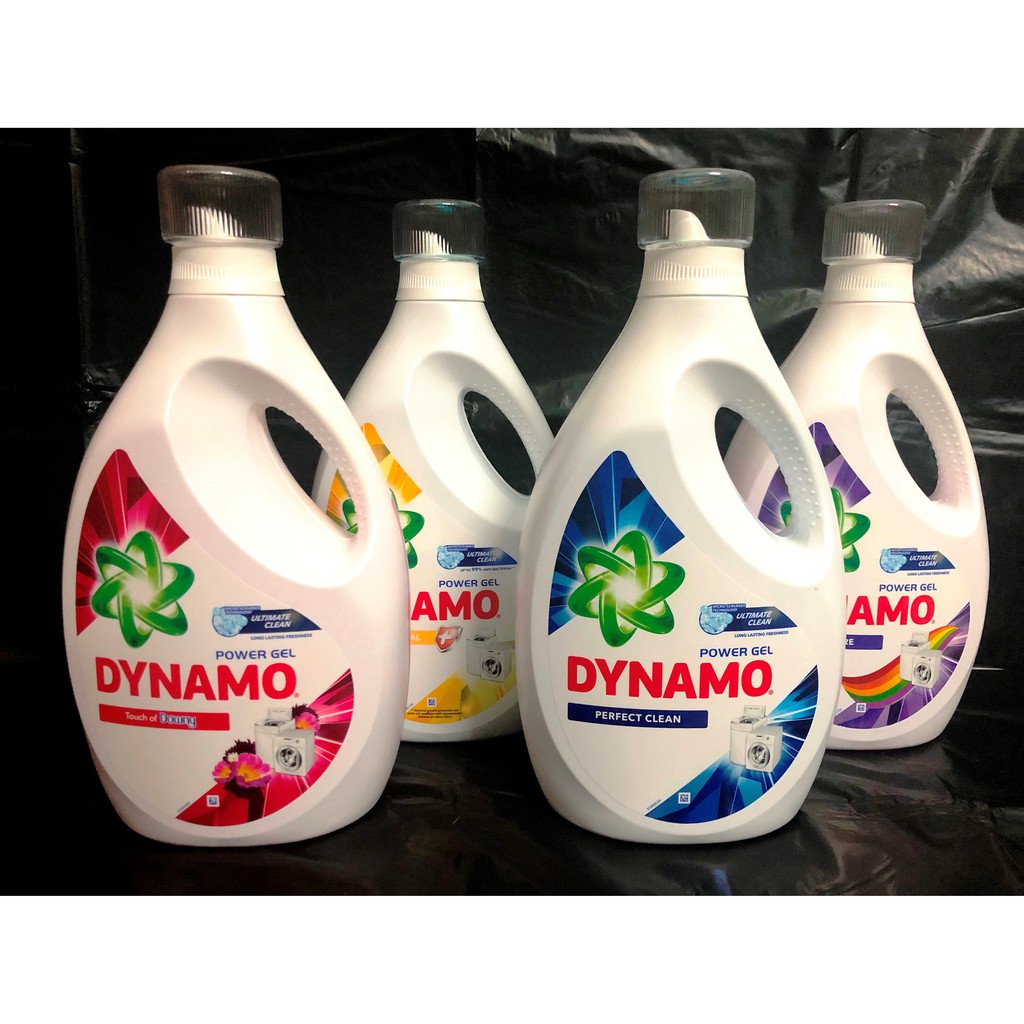 Dynamo Concentrated Power Gel LIQUID DETERGENT 2.6KG / 2.8KG | Shopee ...