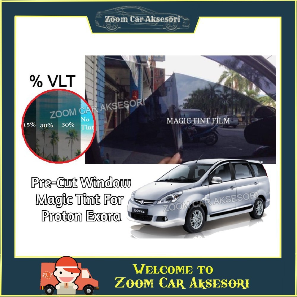 PreCut Shapemagic Magic Tinted Solar Window Reusable Removable - BLACK ...