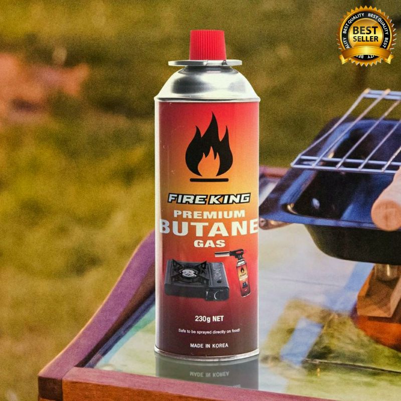 💥[ READY STOCK ]💥 FIREKING Premium Butane Gas MADE IN KOREAN ( Gas Tin ...