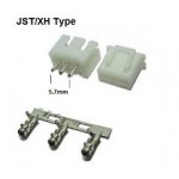 RC 3-Pin Connector Plug 2s JST-XH *1 pair (Male/Female) | Shopee Malaysia