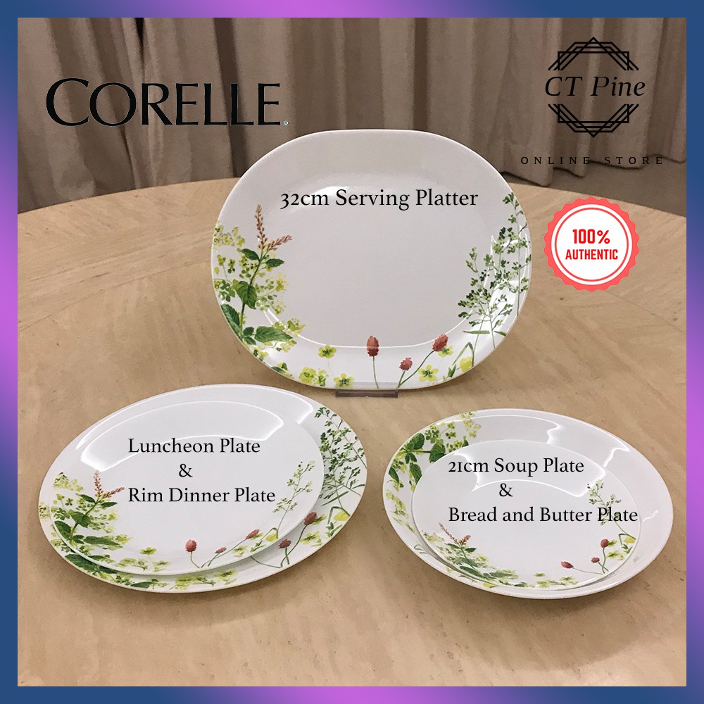 Corelle Provence Garden PVG Loose Plate /// Classy Bread Butter ...