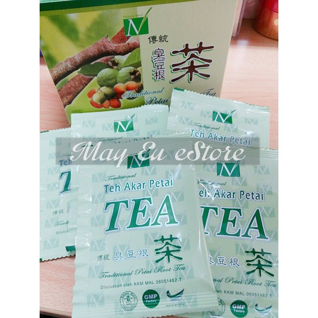 10sachets [NATURE MART]传统臭豆根茶保健养生茶解便秘健美 Traditional Petai Root Tea ...