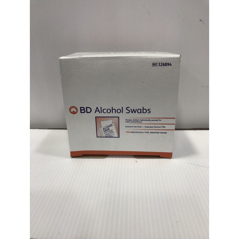 BD Alcohol Swabs (100 wrapped swabs) | Shopee Malaysia