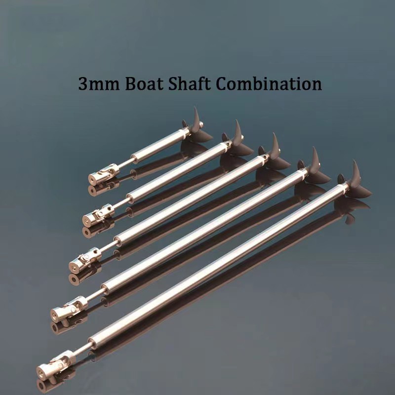 RC Boat 3mm Boat Shaft Kit 304 Stainless Steel Drive Shaft +D32mm ...