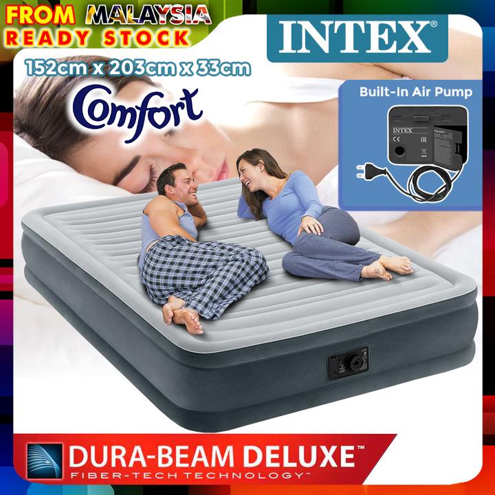 INTEX 67770 1.52M DURA-BEAM Deluxe Fiber-Tech Technology Inflatable Air ...