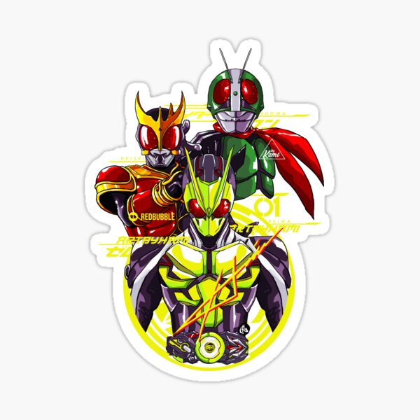 Kamen Rider Stickers v1 | Shopee Malaysia