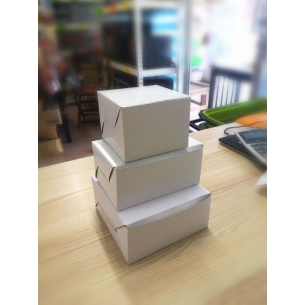 Talam Box/ Kotak Kuih Talam / Pizza Box (White) | Shopee Malaysia