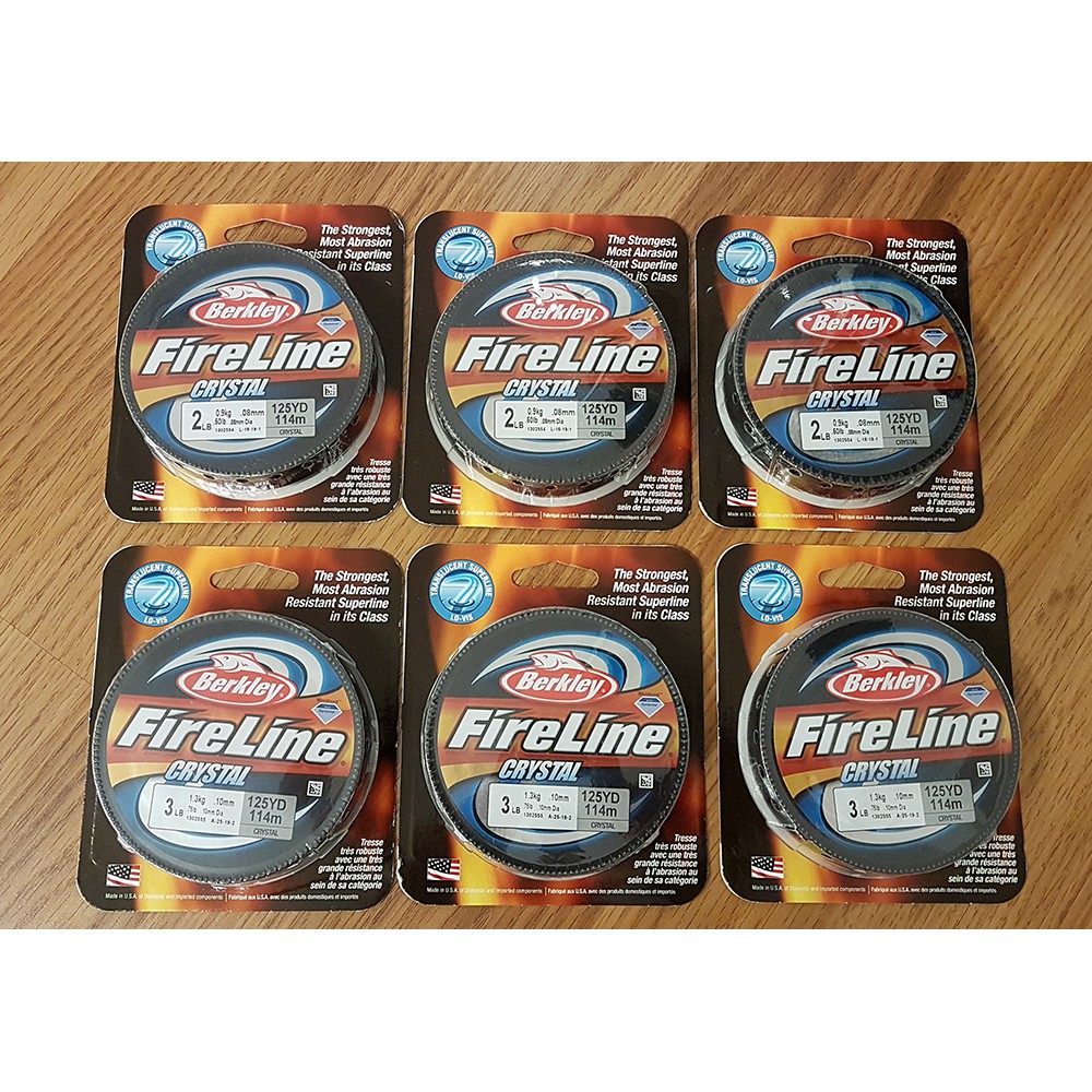 Berkley FireLine Crystal | Shopee Malaysia