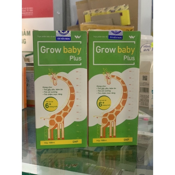 Grow Baby Plus Syrup 100ml - Supports height growth, helps appetite ...