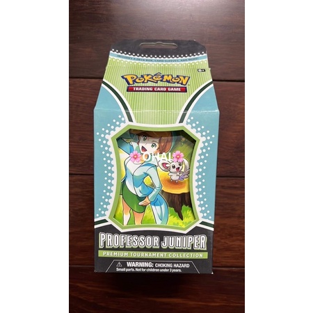 Genuine Pokemon Professor Juniper Collection Special Card Box | Shopee ...