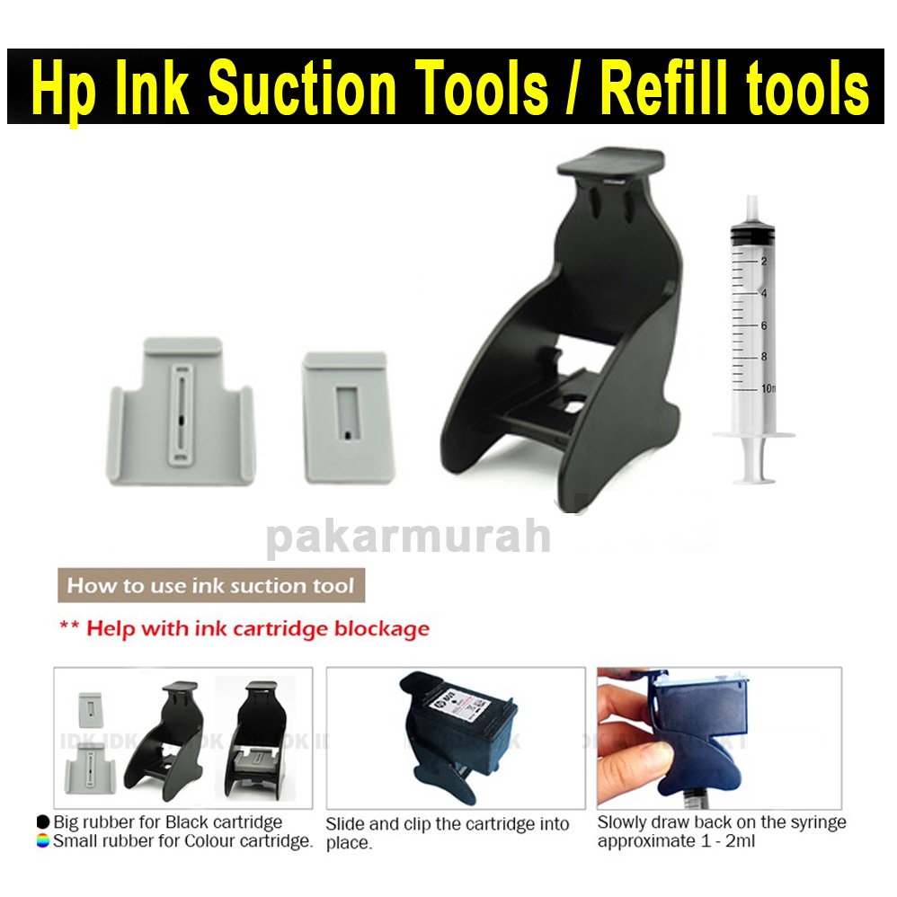 HP (*new*) refill tools absortion clamp for all HP cartridge hp678 680 ...