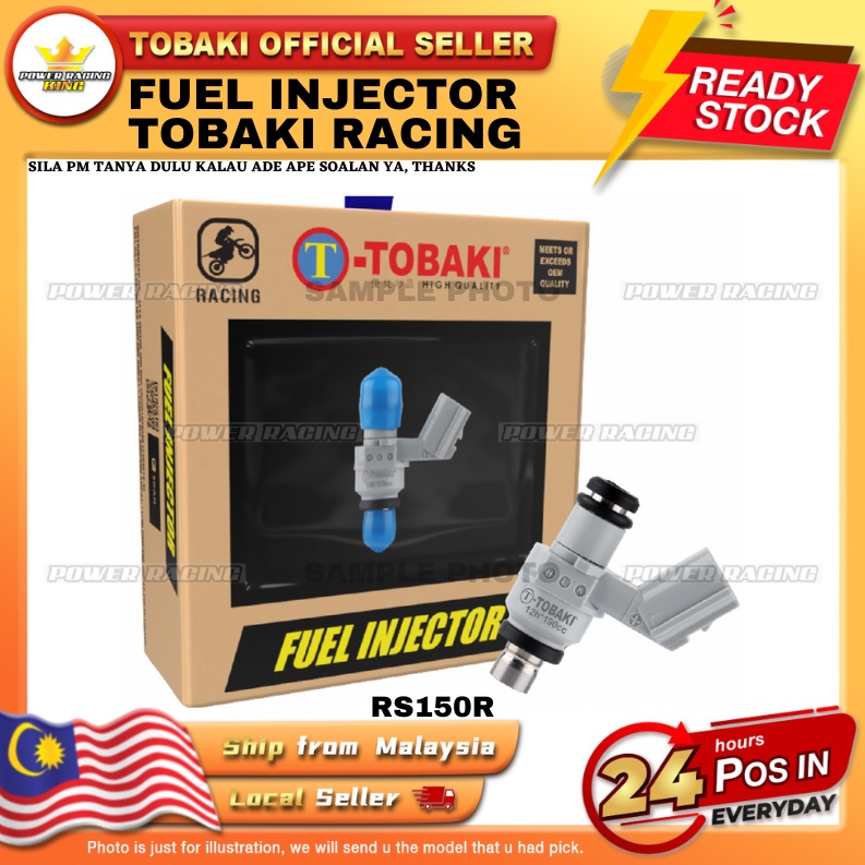 RS150R/ SRL115 FI V2 (2SU)/ VF3I TOBAKI RACING FUEL INJECTOR ASSY RS150 ...