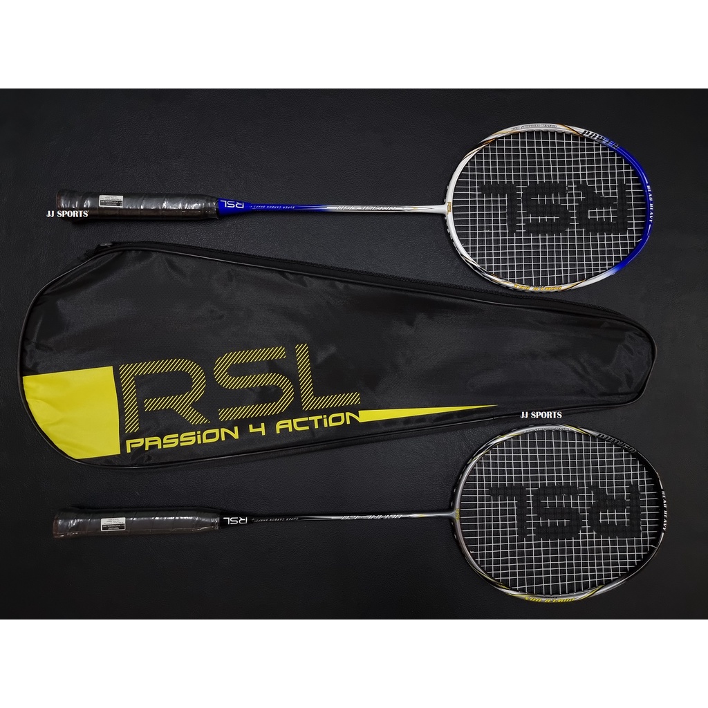 RSL BADMINTON RACKET BUY 1 FREE 1(Free string with strung and cover ...