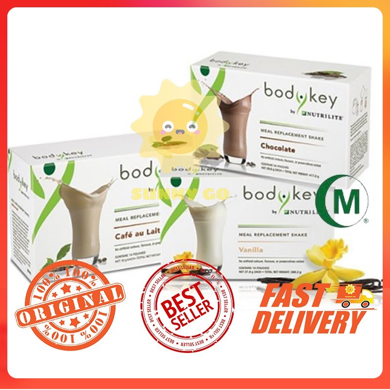 BodyKey Meal Replacement Shake dietary food makanan pendietan weight ...