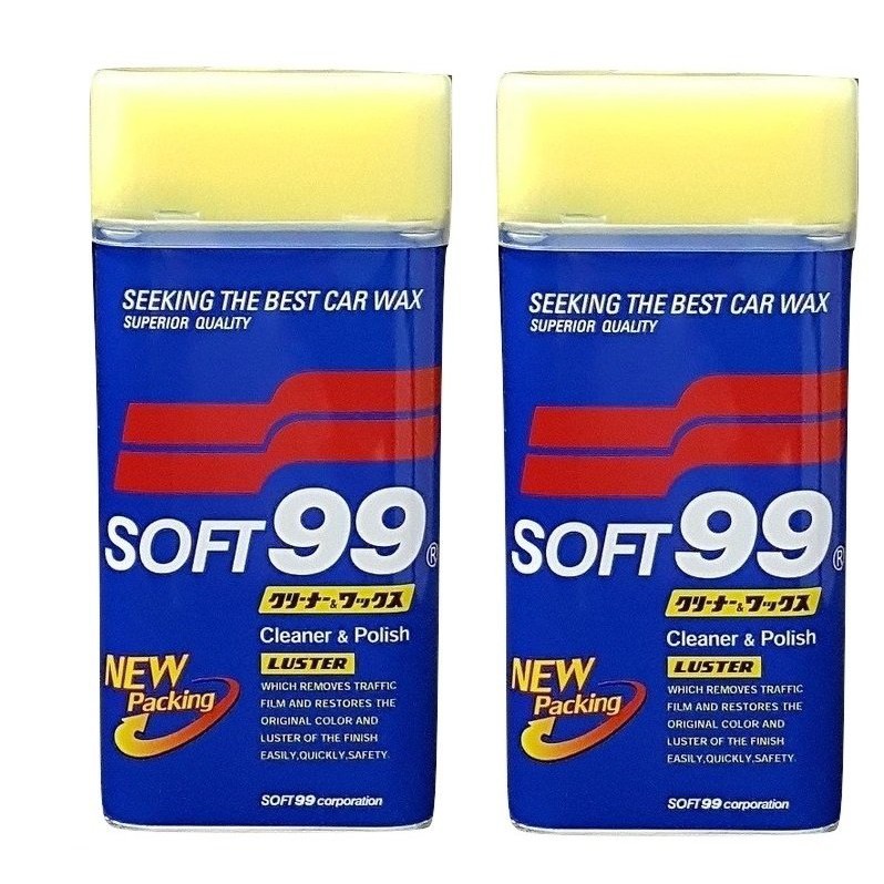 Soft99 Luster Cleaner & Polish 530ml (New Pack from Japan) x 2 | Shopee Malaysia