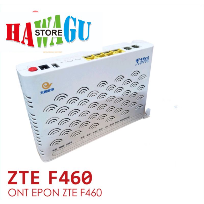 Ont EPON ONU ZTE ZXHN F460 UNIT Only ACCESS POINT WIRELESS WIFI Not ...