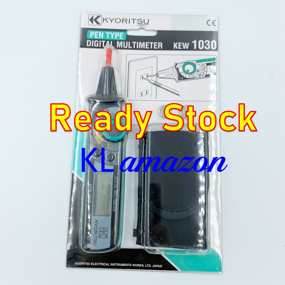 (ACCEPT URGENT ORDER!) Kyoritsu 1030 Pen Style Digital Multimeter | 12 ...