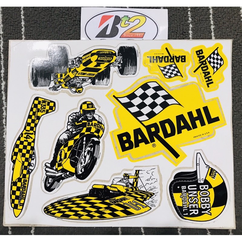 Sticker BARDAHL Original 🇺🇸 [Vtg] | Shopee Malaysia