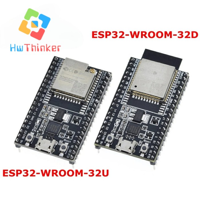 Esp32 DevKitC V4 ESP32-WROOM-32D ESP32-WROOM-32U Development Board IOT ...