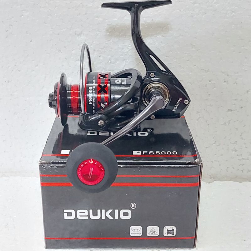 DEUKIO FS / AC / AF 1000 - 7000 spinning fishing reel | Shopee Malaysia