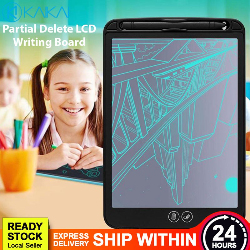 🔥PROMO🔥 8.5" 10" 12" Partial Delete Erase LCD Screen Display Writing ...