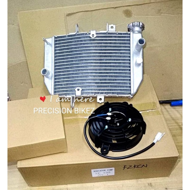 RED LEO RADIATOR SINGLE DOUBLE FAN Y15ZR Y15 V1-V2 LC135 RS150 100% ...