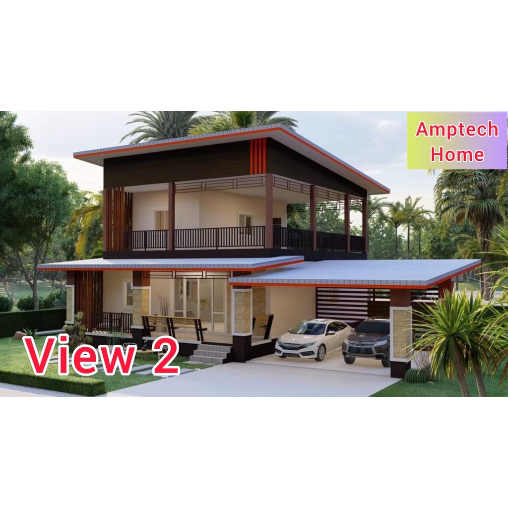 PELAN RUMAH 2 BILIK (LANTAI 38'x31') 1178KPS (2 TINGKAT) ((BACA ...