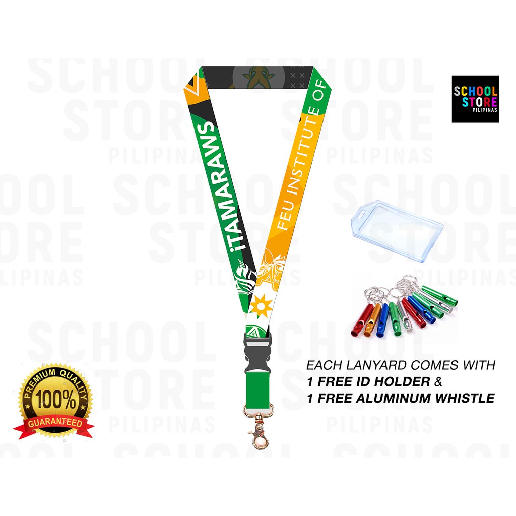 FEU Tech Lanyard ID Lace - Institute of Technology | Shopee Malaysia