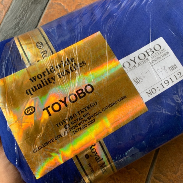 Toyobo royal mix Fabric (19 Colors) | Shopee Malaysia