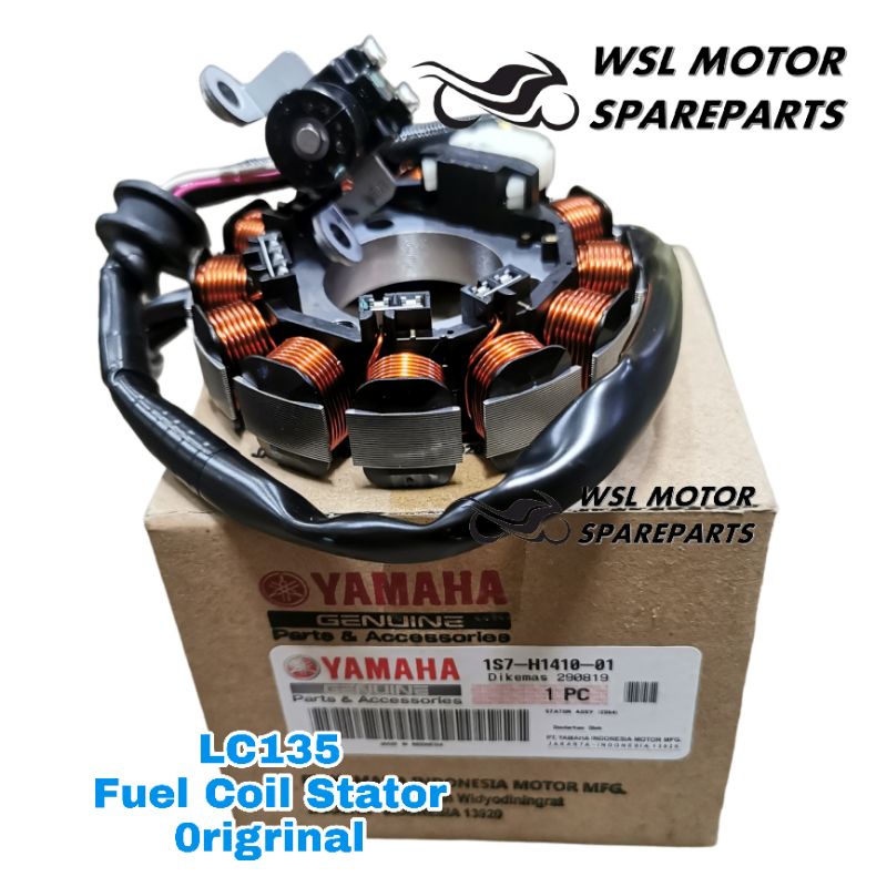 100% Original HLY Yamaha LC135 LC 135 135LC Fuel Coil Starter Stator ...
