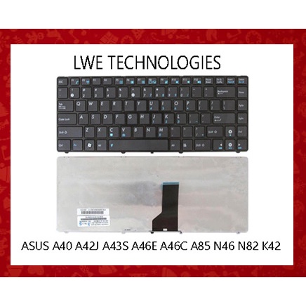 ASUS OEM A40 A42J A43S A46E A46C A85 N46 N82 K42 K43U SERIES Laptop ...