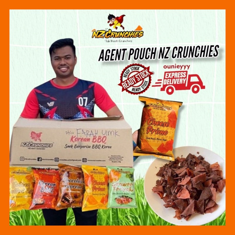 Agent Nz Crunchies Edisi Pouch - Snek, Kudapan, nz crunchies borong ...
